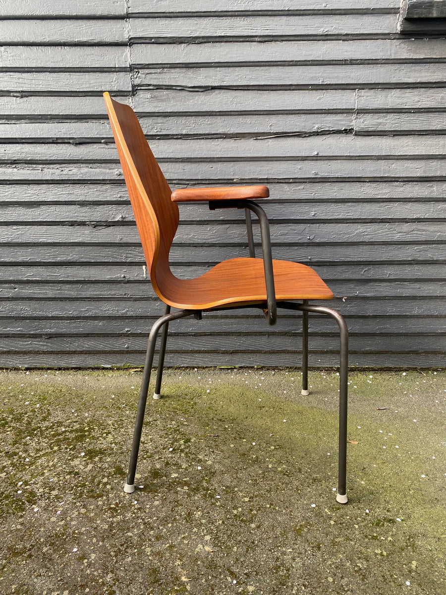 Set of 4 Oyvind Iversen "City" Chairs with Armrests – Cook Street Vintage