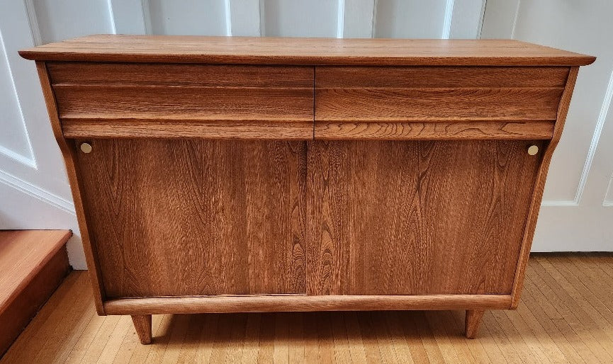 MCM Oak Sideboard / Buffet – Cook Street Vintage