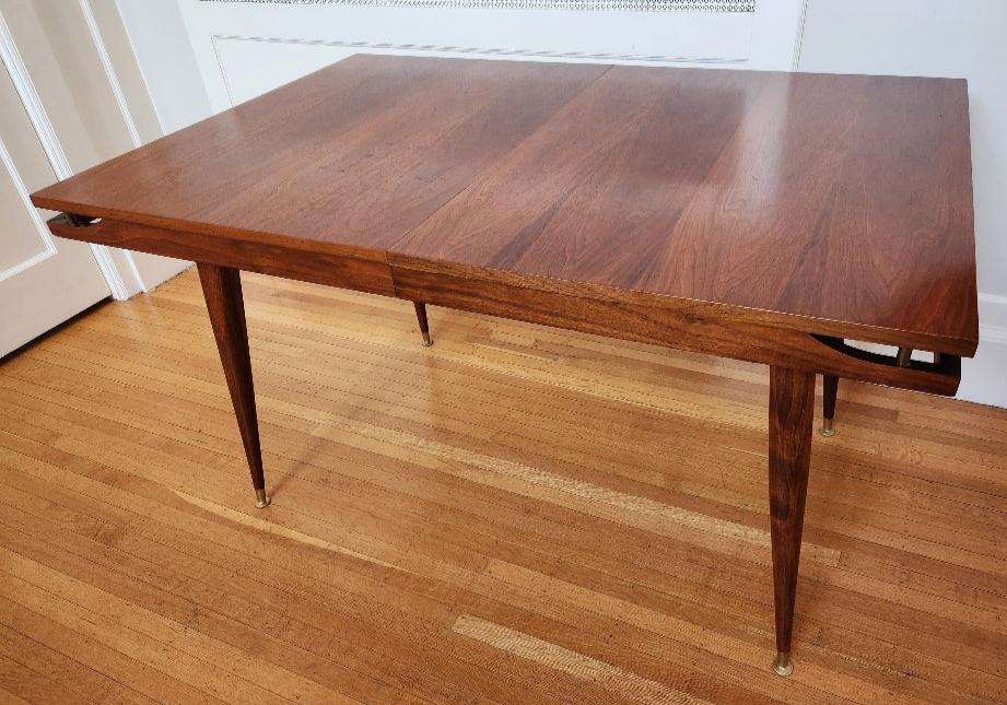 Vintage Walnut Dining Table by Walter of Wabash – Cook Street Vintage