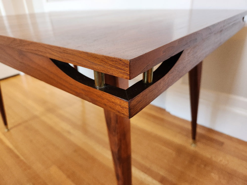 Vintage Walnut Dining Table by Walter of Wabash – Cook Street Vintage