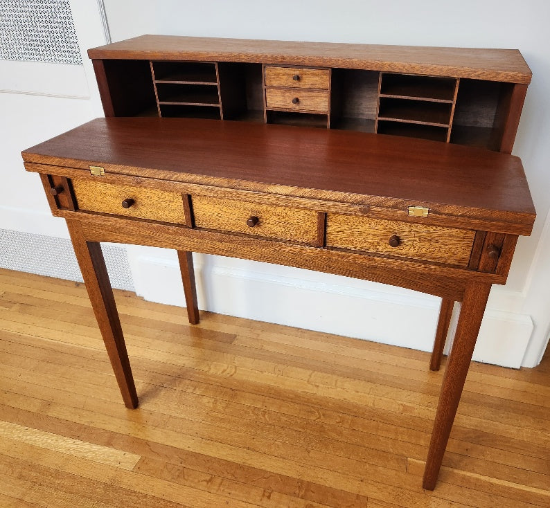 Vintage Mahogany Writing Desk – Cook Street Vintage