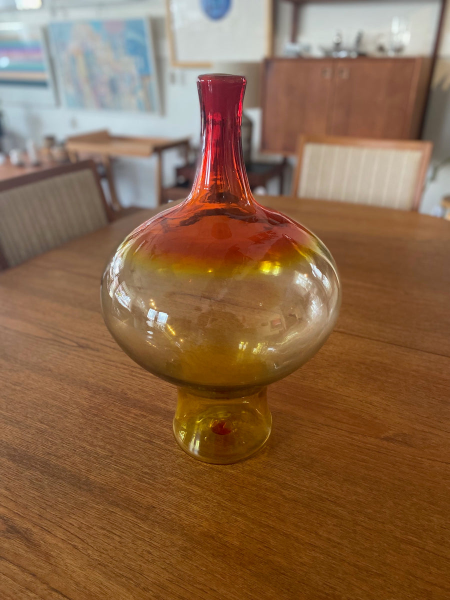 Blenko Tangerine Model 6529 Decanter – Cook Street Vintage