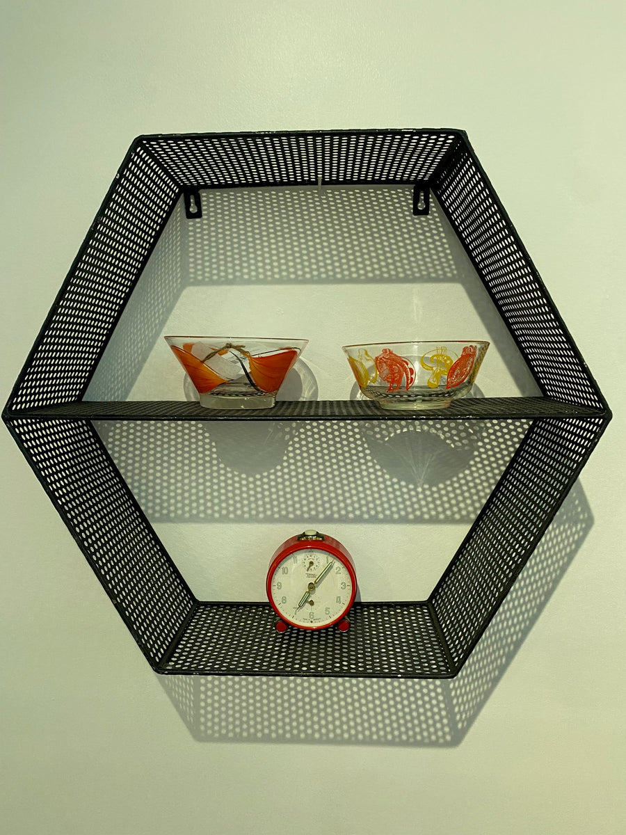 Expanded Metal Hexagonal Shelf – Cook Street Vintage