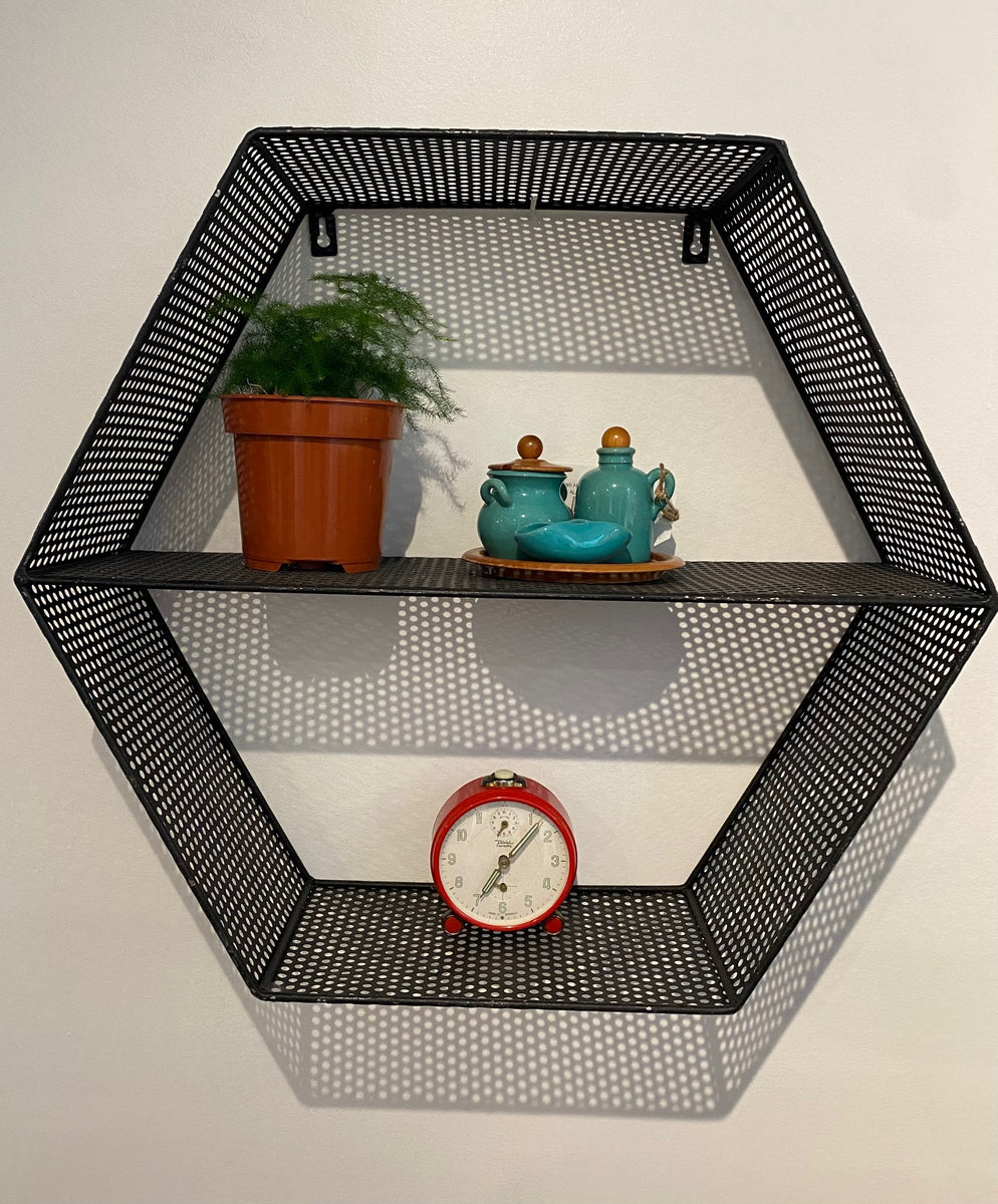 Expanded Metal Hexagonal Shelf – Cook Street Vintage