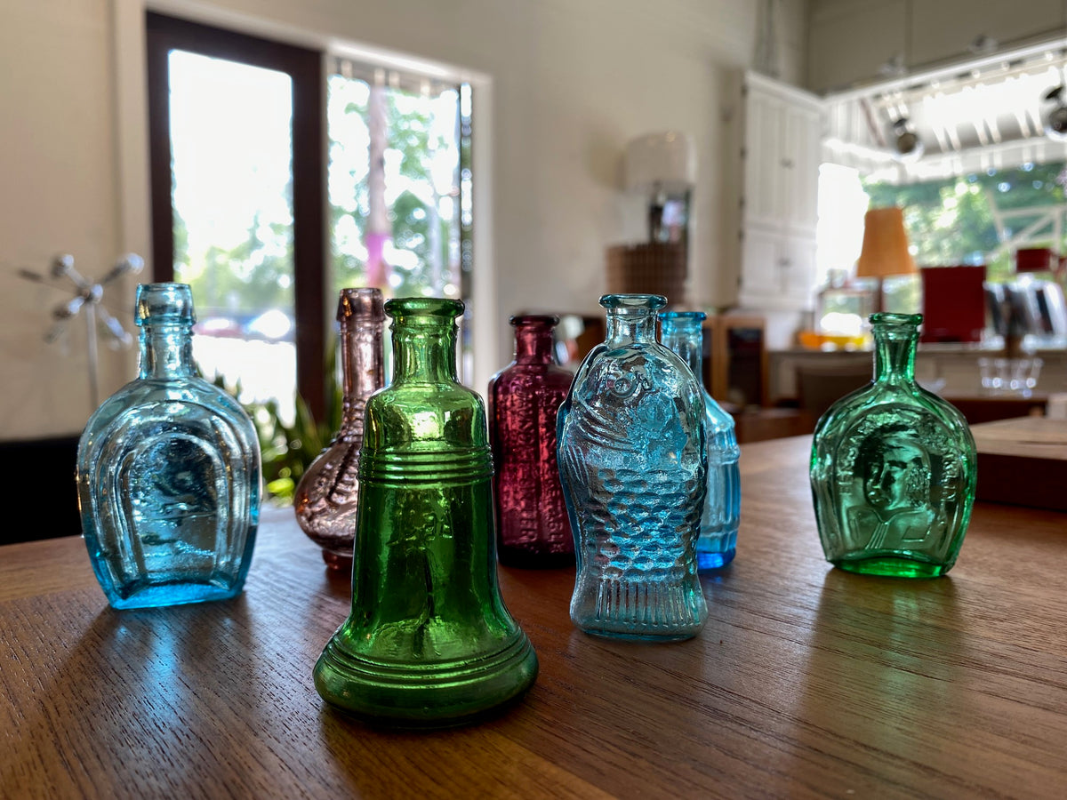 Vintage Mini Wheaton Glass Bottles – Cook Street Vintage