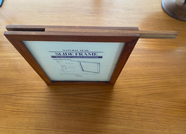 Vintage Teak Side Slide Frame – Cook Street Vintage