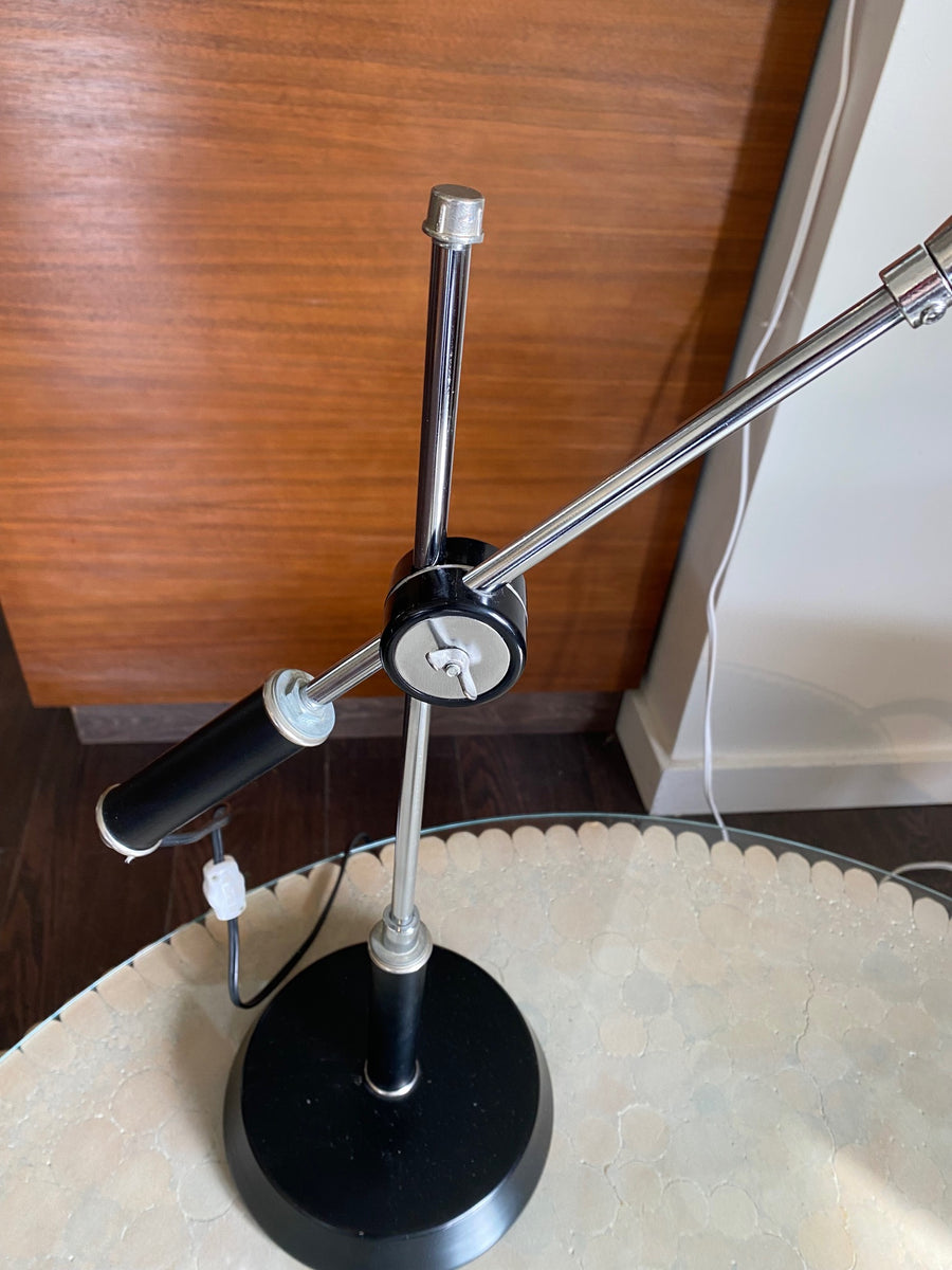 Chrome and Black Levitron Desk Lamp – Cook Street Vintage