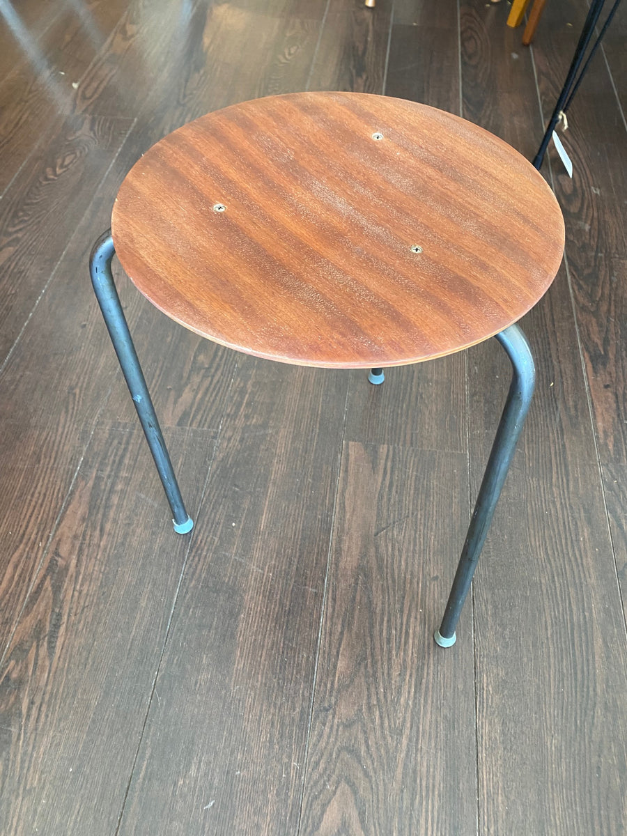 MCM 3 Legged Dot Stool – Cook Street Vintage