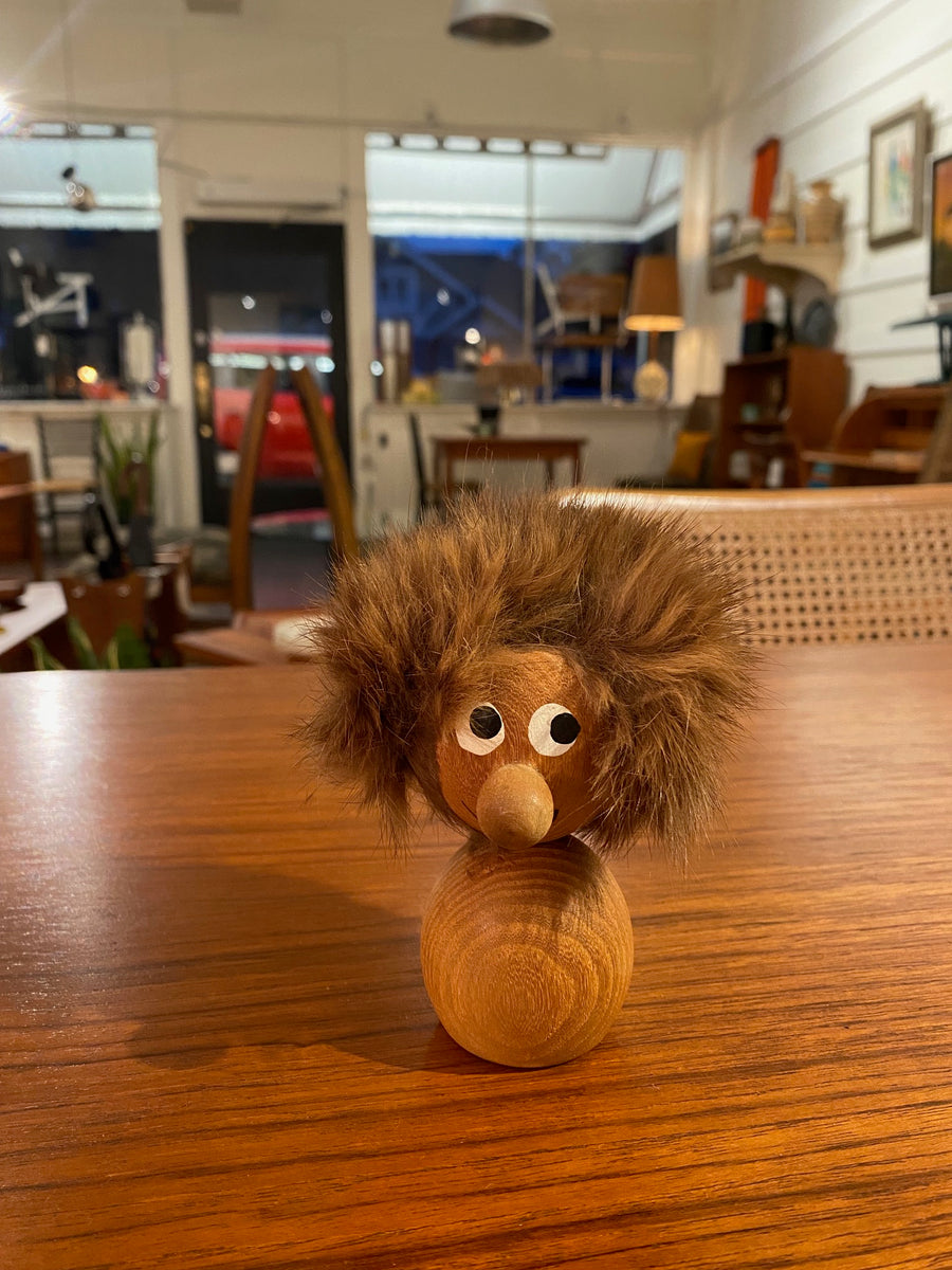 Vintage Swedish Wooden Troll – Cook Street Vintage