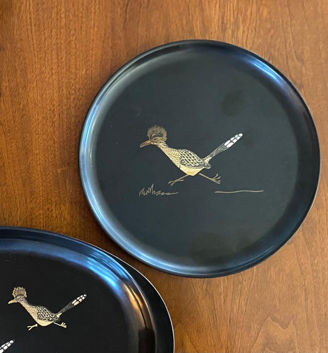 MCM Couroc Round Road Runner Tray – Cook Street Vintage