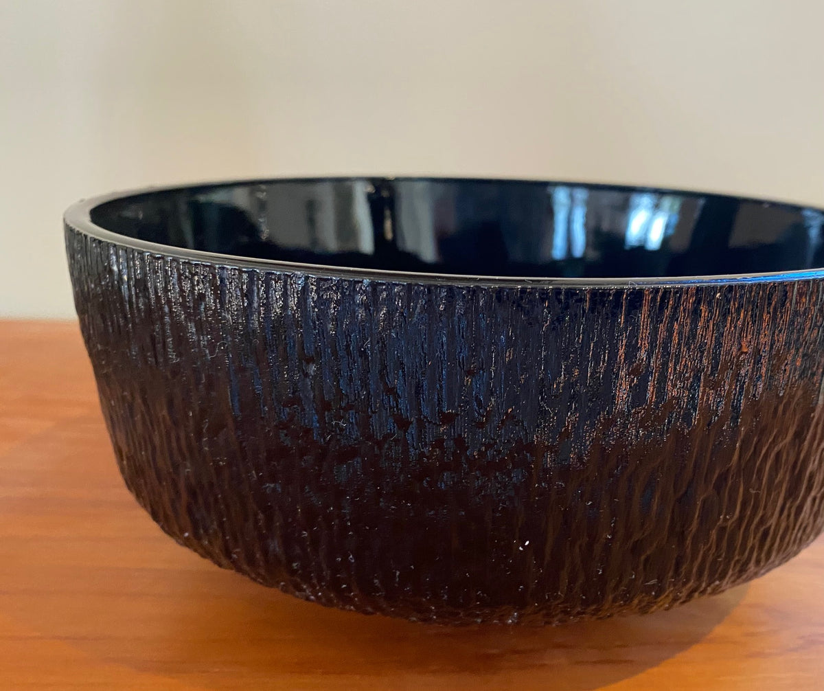 Black Tree Bark Crystal Ice Bowl – Cook Street Vintage