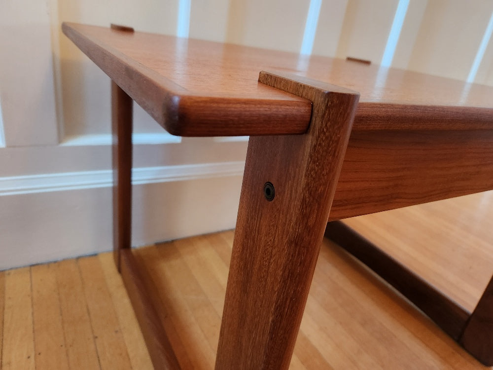 Mid-Century Teak Side Table by RS Associates – Cook Street Vintage