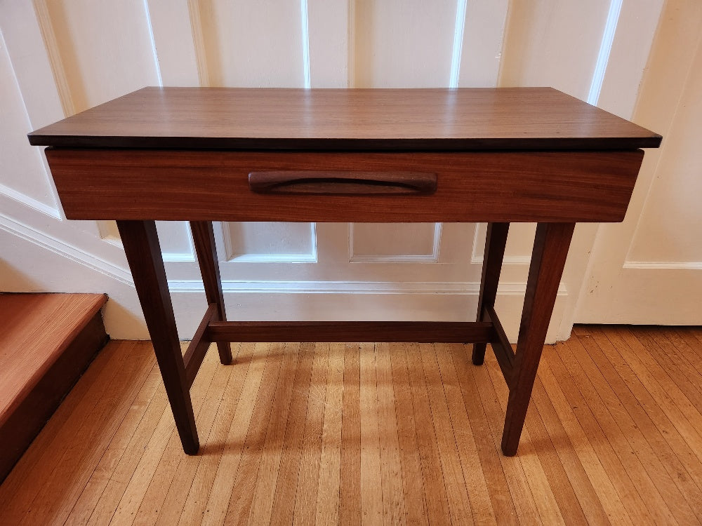 Small Teak Desk by Imperial – Cook Street Vintage