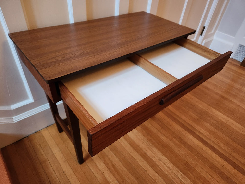 Small Teak Desk by Imperial – Cook Street Vintage