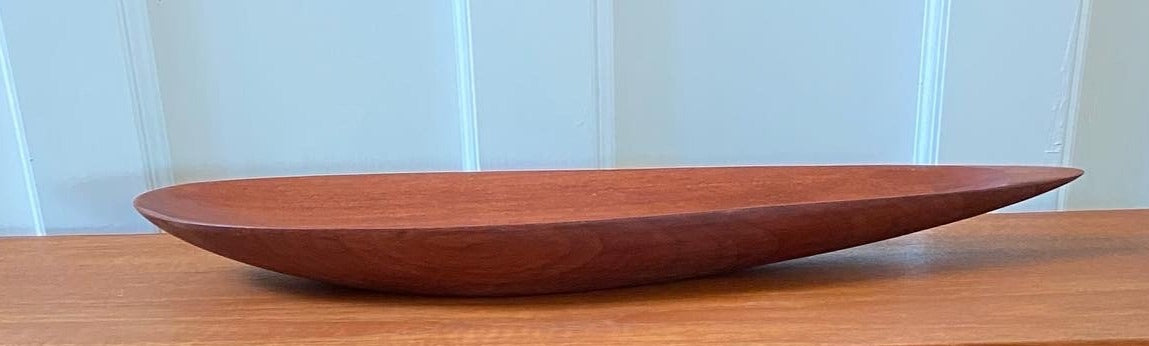 Long Teak Tear Drop Shaped Bowl – Cook Street Vintage