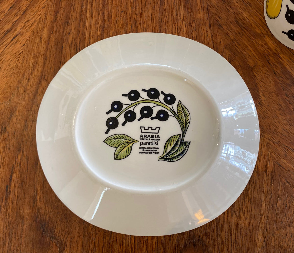 Arabia Paratiis Side Plate Designed by Birger Kaipiainen – Cook Street ...