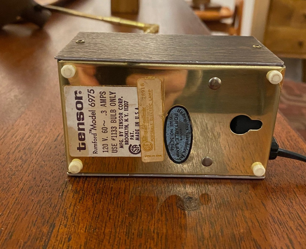 Cool Vintage Tensor Rumford Desk Lamp – Cook Street Vintage